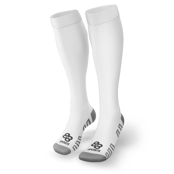 Elite Rugby Socks - White – 8x8 Sports